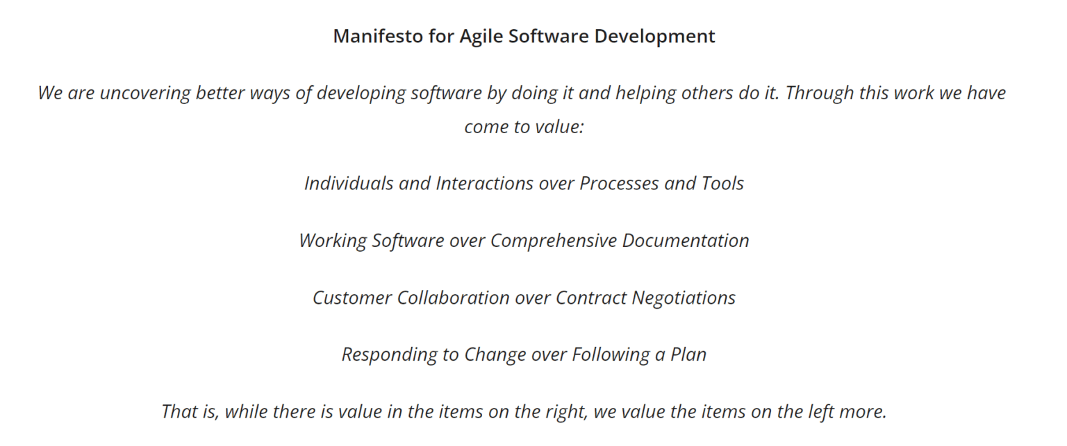Scrum and the Manifesto for Agile Software Development – Kaizenko